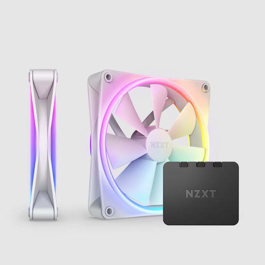 Jual NZXT F140 RGB DUO Twin Pack White | Shopee Indonesia