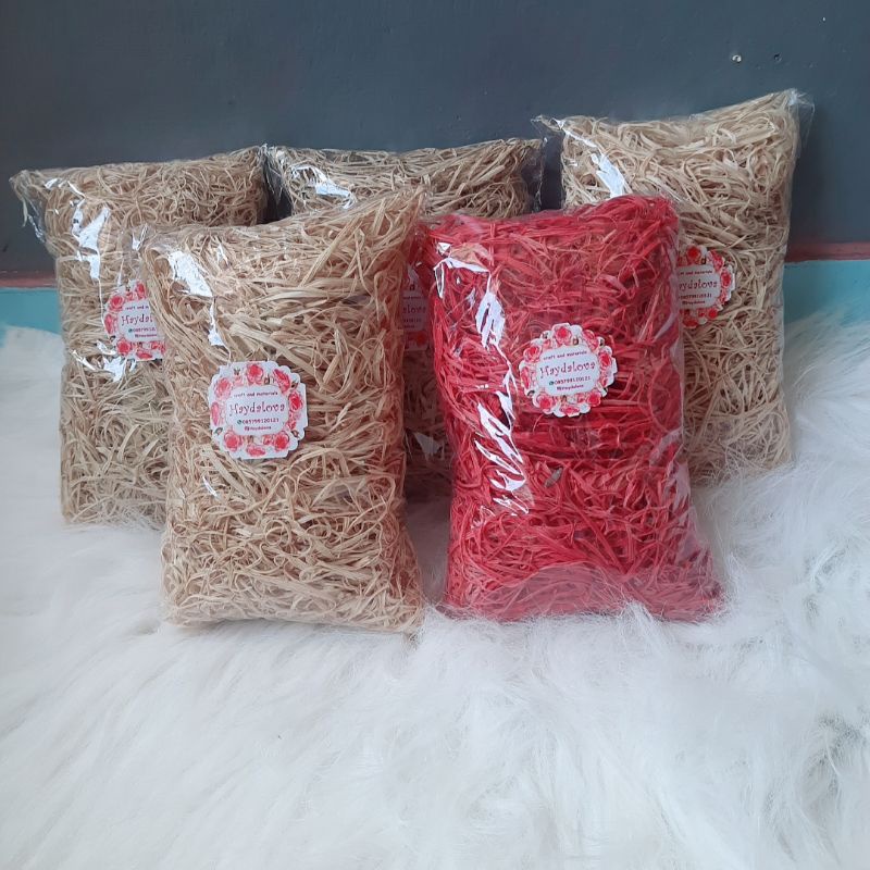 Jual 50 gram Serat Serut Serabut kulit klobot Jagung Cacah Shredded ...