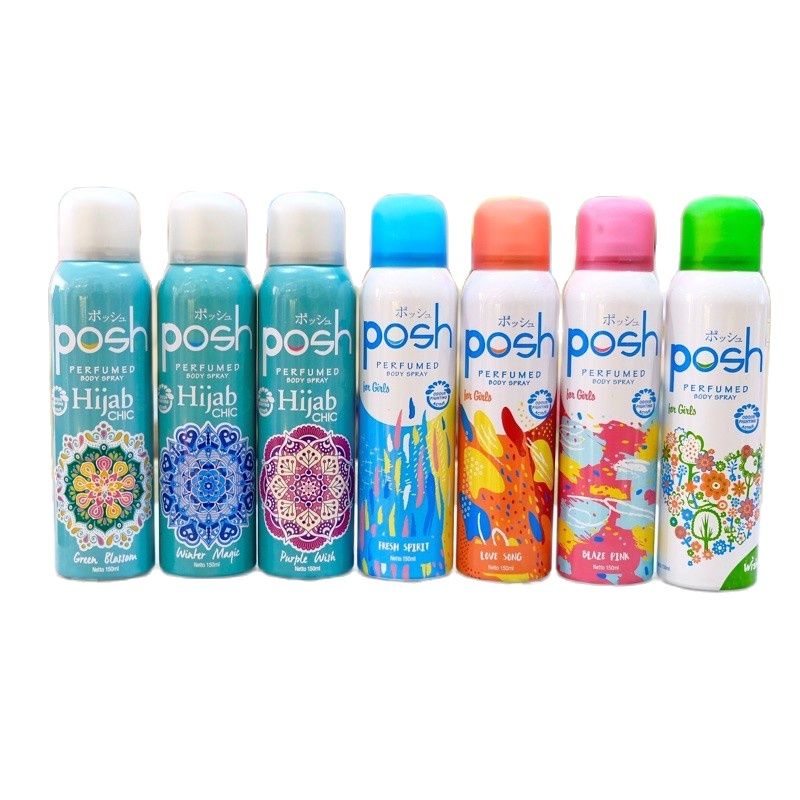 Jual POSH Body Spray 150ml | Shopee Indonesia