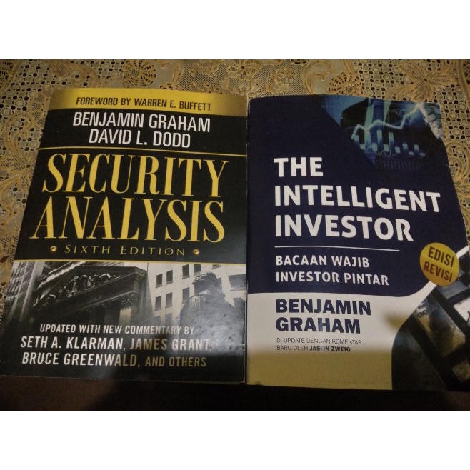 Jual [INDONESIA] PAKET 2 BENJAMIN GRAHAM (THE INTELLIGENT INVESTOR ...