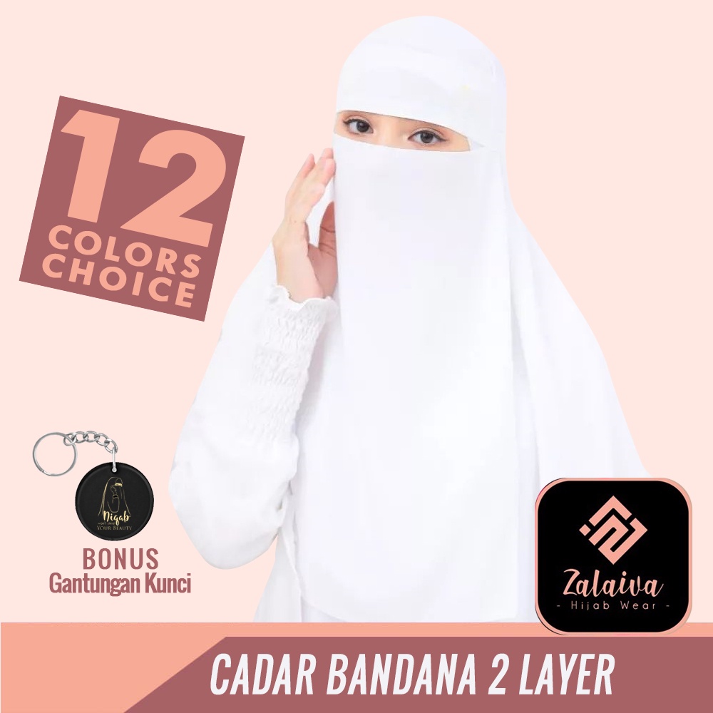 Jual Cadar Niqab Bandana Putih Cocok Untuk Umrah Cadar Umroh Ada Pilihan Warna Lainnya | Shopee ...