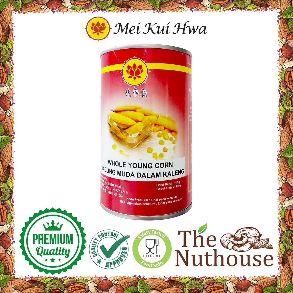 Jual Mei Kui Hwa - Whole Young Corn / Jagung Muda dalam kaleng 425gr ...