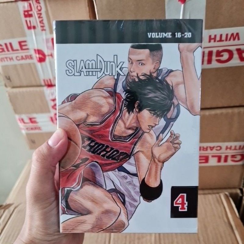Jual KOMIK SLAM DUNK BOX SET 4 VOL 16 SD 20 TAMAT | Shopee Indonesia