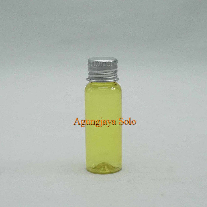 Jual Botol 20 ml Pet Br Kuning Trans Tutup Ulir Neck 18 / Botol Pet BR ...