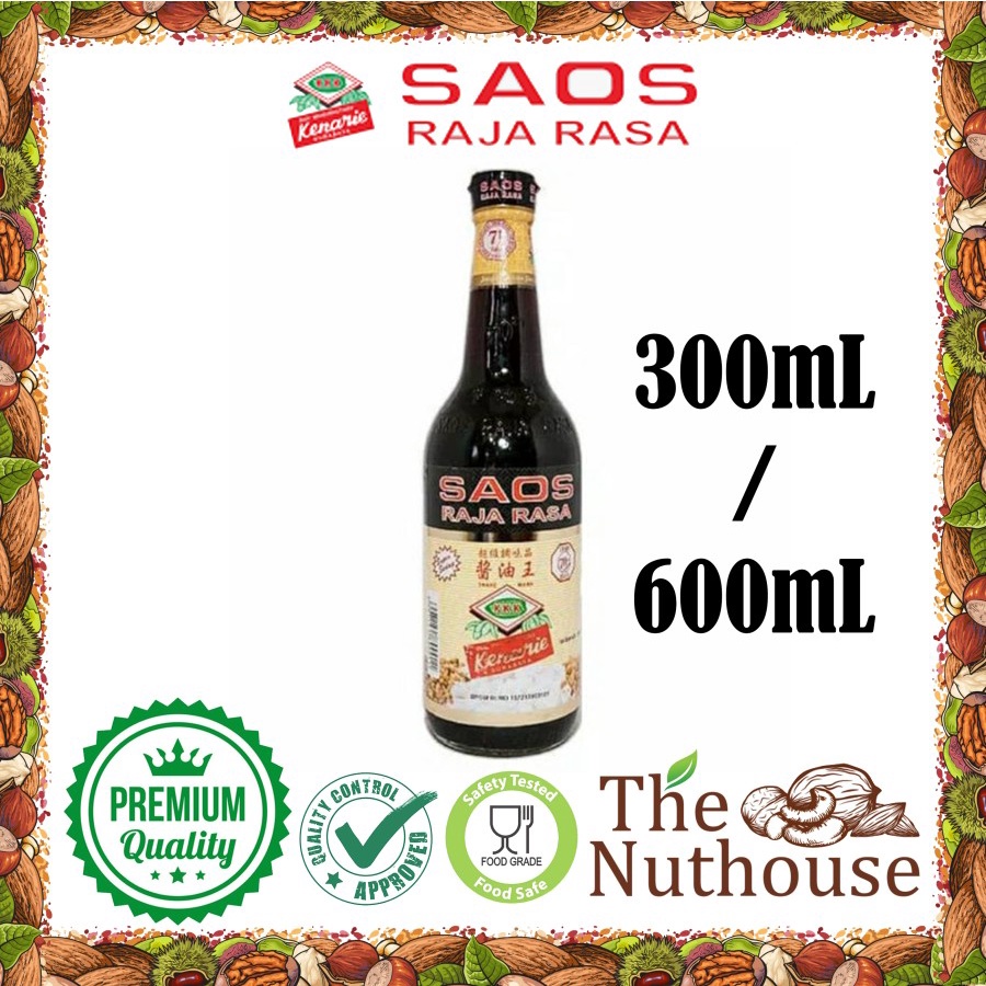 Jual Saos Raja Rasa Kecap KKK Kenarie 300mL / 600mL [Halal] | Shopee ...