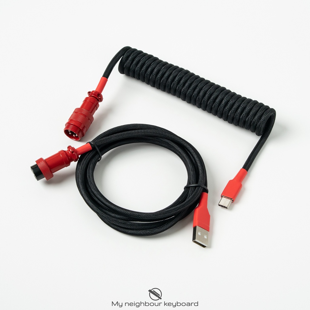 Jual Coiled Cable Type C Aviator - Kabel Mechanical Keyboard by MYNK ...