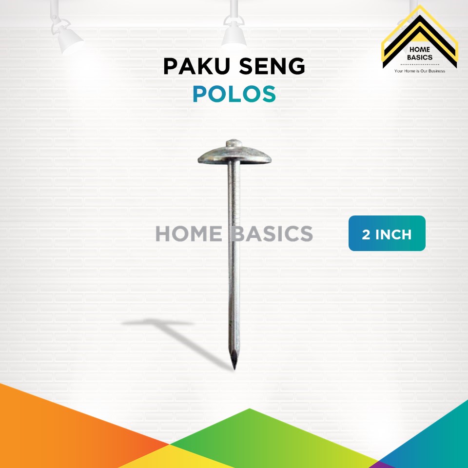 Jual Paku Seng Polos 2 Inch Per Box / Paku Payung Atap / Paku Asbes ...