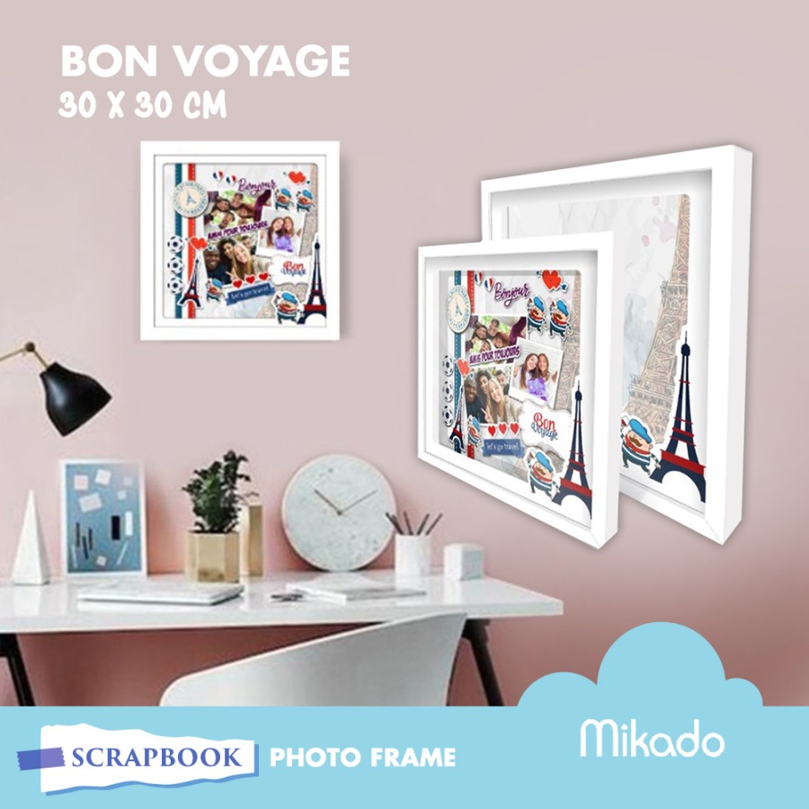 Jual Mikado Scrap Photo Frame 3D / POP UP 3D FRAME | Shopee Indonesia