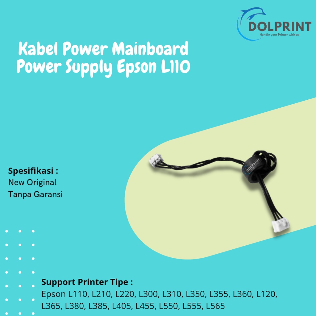Jual Kabel Power Mainboard L110 To Power Supply Printer Epson L110 L210 ...