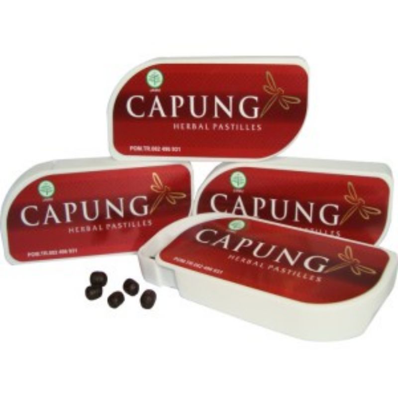 Jual Permen - Capung Herbal Pastiles Meredakan Batuk, Sakit Tenggorokan ...