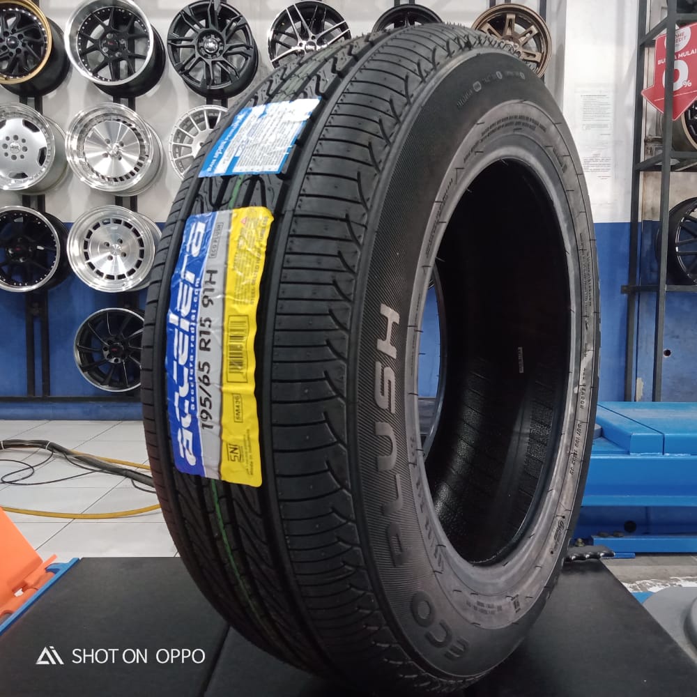 Jual Ban Mobil Murah RIng 15 Buat Luxio APV Kijang dll ACCELERA ECO PLUSH 195 65 R15 | Shopee ...