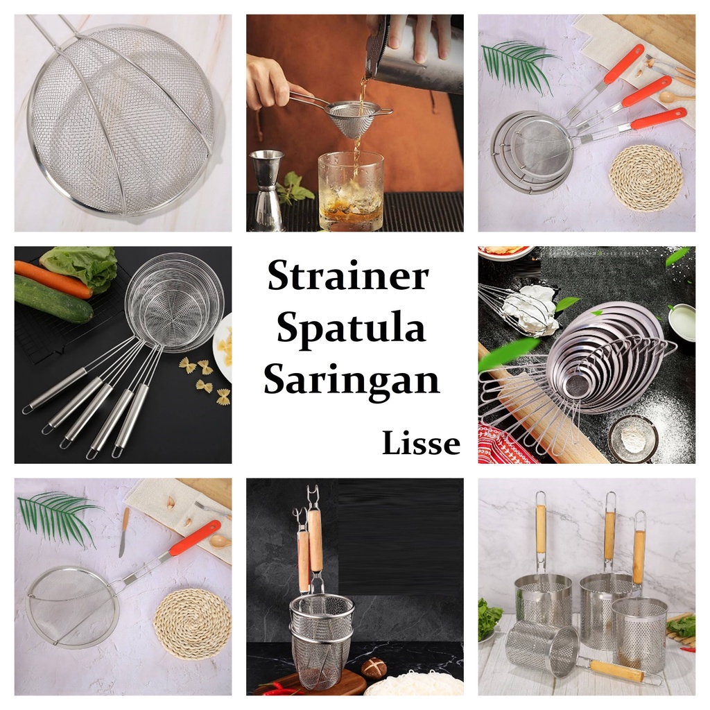Jual Saringan Centong Strainer Mie Tepung Noodle Minyak Ramen Teh ...