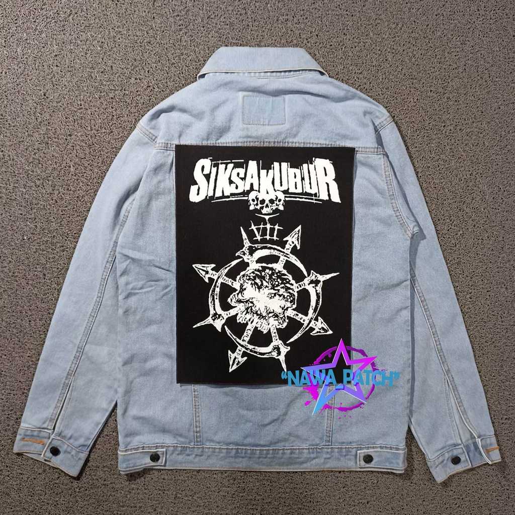 Jual Backpatch sablon siksa kubur emblem sablon aksesoris fashion ...