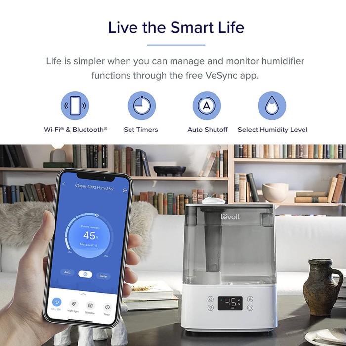 Jual Levoit Classic 300S Smart Ultrasonic Cool Mist Humidifier Usa ...
