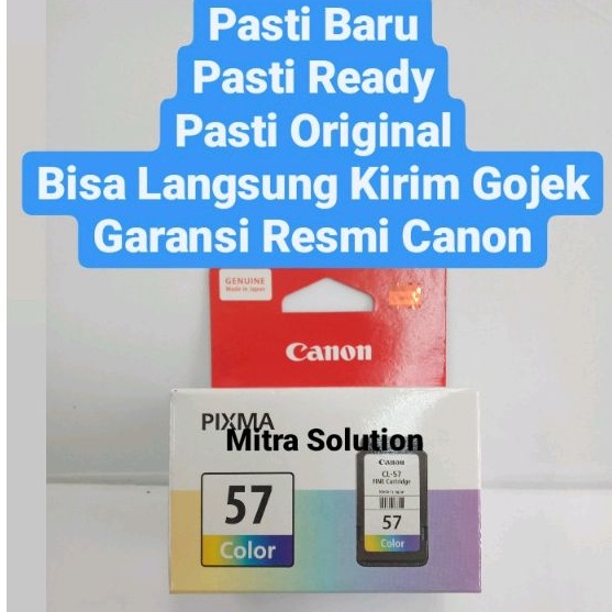 Jual CARTRIDGE CANON 57 CL-57 CL 57 COLOR CL57 Original | Shopee Indonesia