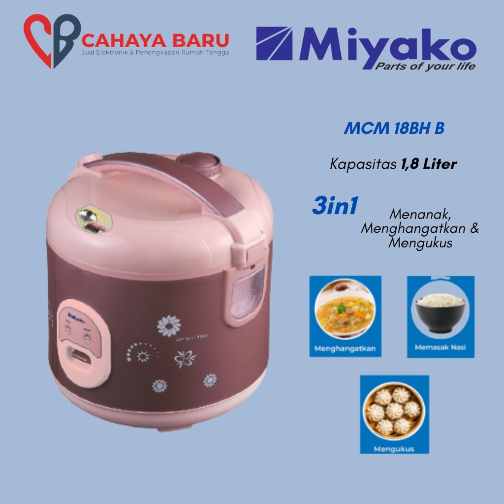 Jual MIYAKO MCM 18BH B | Shopee Indonesia