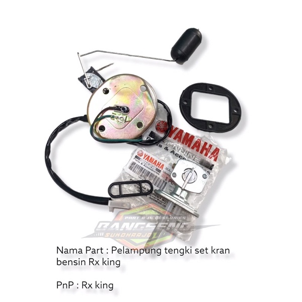 Jual PELAMPUNG TANGKI TENGKI BENSIN SET KRAN BENSIN RX KING RXKING NEW ...