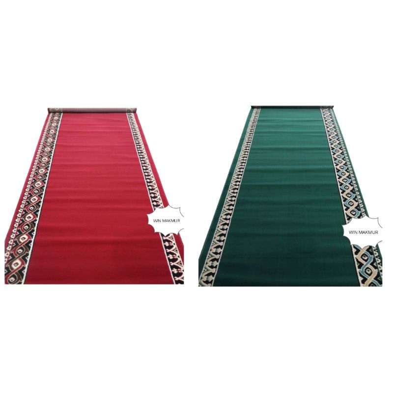 Jual Karpet Sajadah Roll Moderna Motif Masjid Ukuran 105 X 570 CM ...