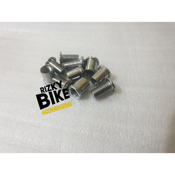 Jual Baut Chain Ring TRIPLE Baut Chainring stainless bolt crankset mtb ...