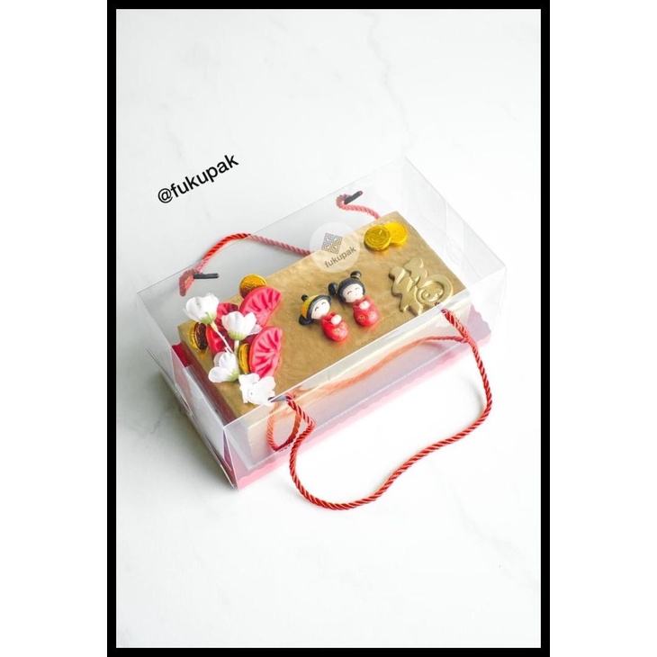 Jual Box Mika Tali 22X11 | Kotak Brownies, Spiku, Bolu Gulung (20Pcs ...