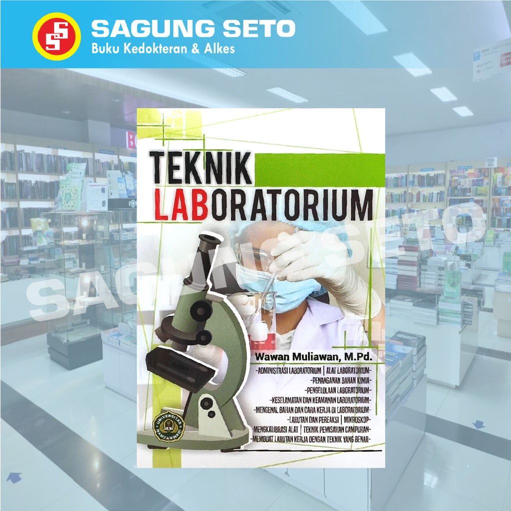 Jual BUKU TEKNIK LABORATORIUM - WAWAN MULIAWAN | Shopee Indonesia