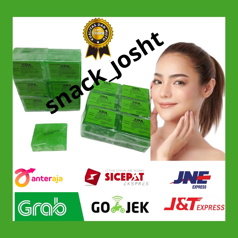 Jual [HARGA SATUAN ] SABUN HIJAU A DHA BPOM || SABUN CDA BPOM ( HIJAU ...