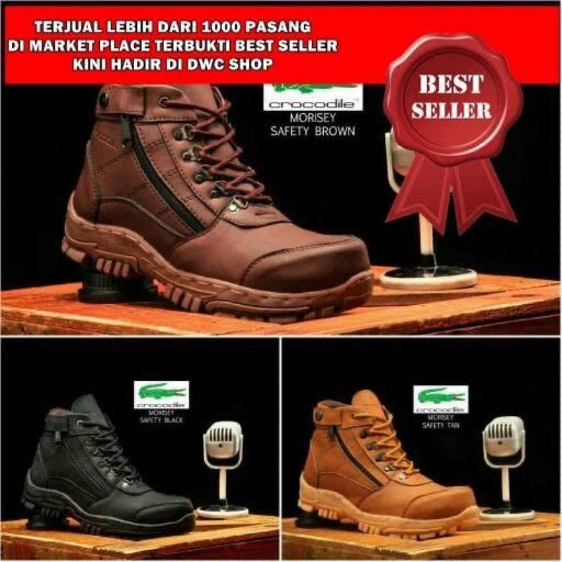Jual SEPATU MURAH. BARANG SAMPAI BARU BAYAR. JUAL SEPATU SAFETY, UJUNG ...