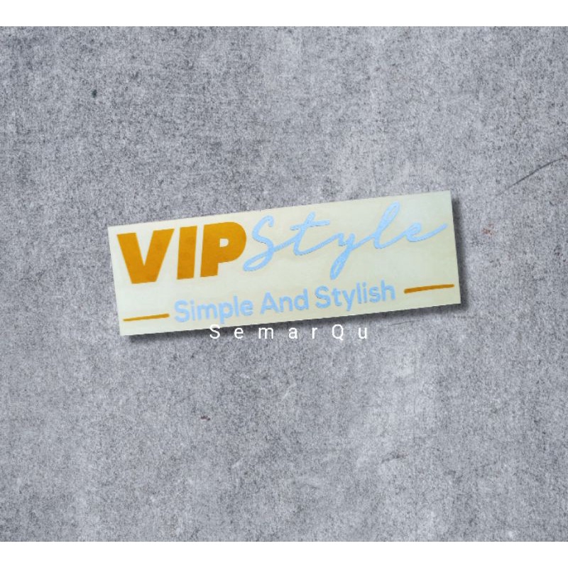 Jual Sticker VIP style | Shopee Indonesia