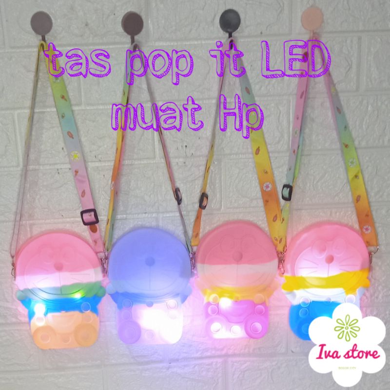 Jual Tas Selempang Doraemon jumbo muat Hp LED | Shopee Indonesia