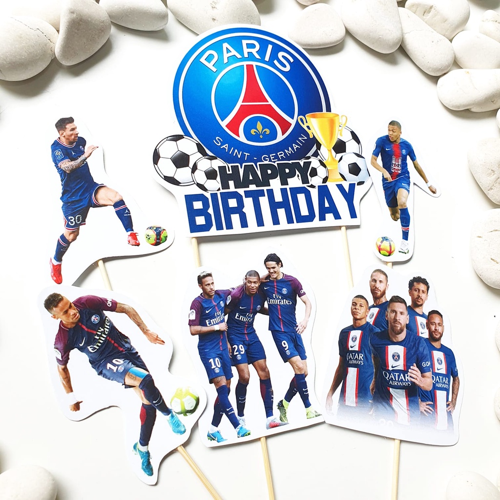 Jual SK PSG Paris Saint Germain FC Club Sports Sepak Bola Birthday Cake ...