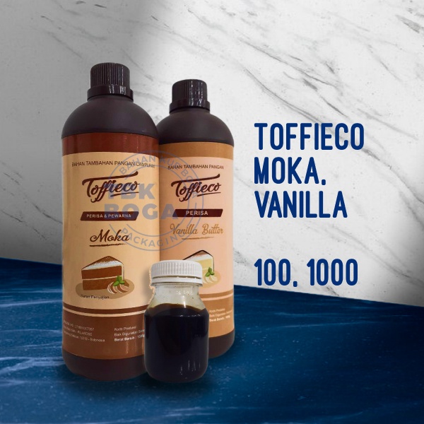 Jual ( Repack ) Toffieco Pasta 90 ml ( Moka, Vanilla Butter ) Perisa ...