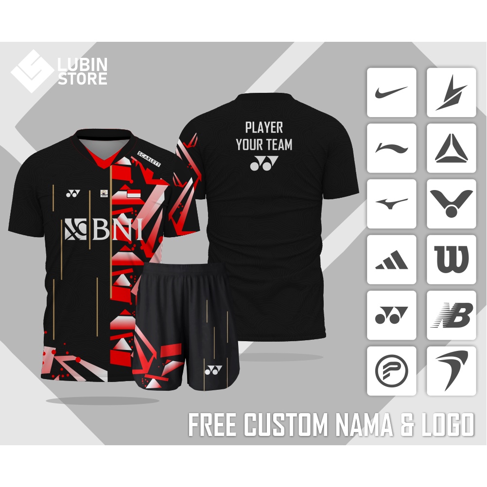 Jual JERSEY SUBLIME BADMINTON BWF CHAMP (FREE CUSTOM NAMA, LOGO ...