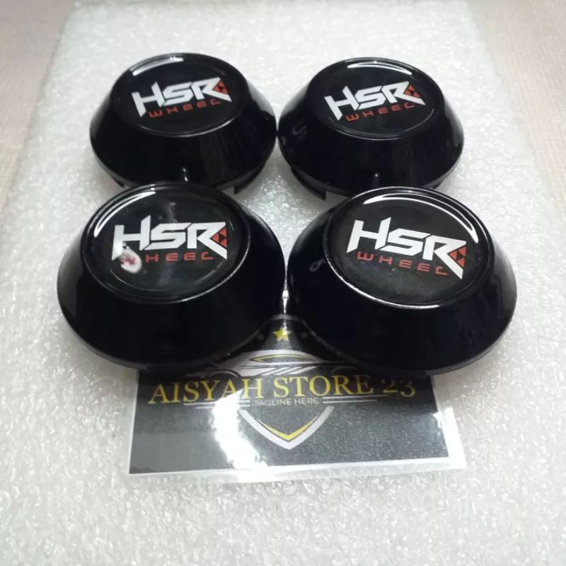Jual dop roda tutup velg mobil racing VARIASI logo HSR diameter 6,8cm ...