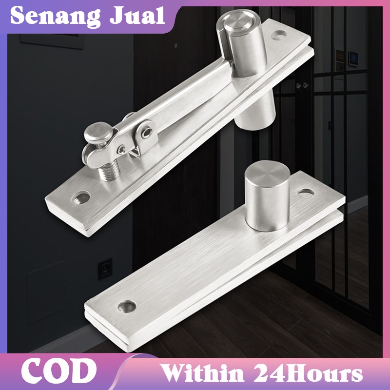 Jual Engsel Pivot Stainless 304 / Engsel Pintu Ayun / Atas Dan Bawah ...