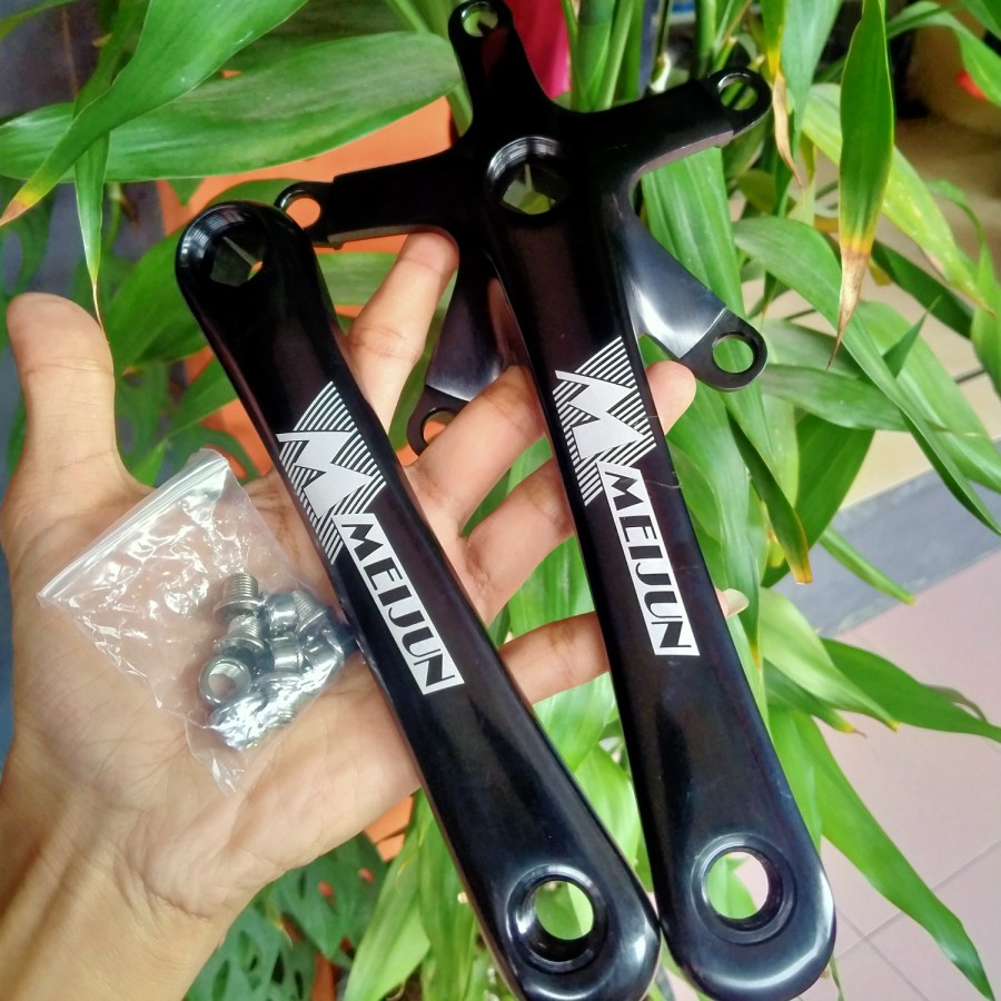 Jual arm crank meijun as kotak BCD 130 crank Seli Minion minivelo ...