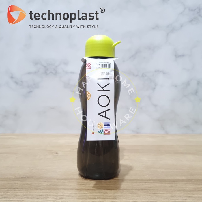 Jual TECHNOPLAST AOKI Neon Color Bottle 800ml | Botol Air Warna Neon ...