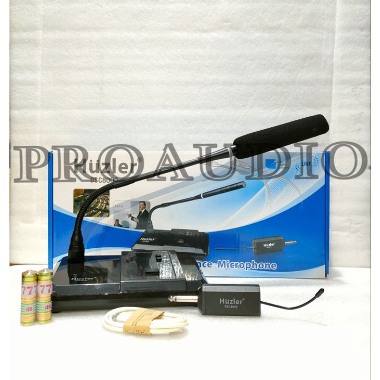 Jual Mic Meja Wireless Huzler DSC8000 Microphone Meja DSC 8000 Podium ...