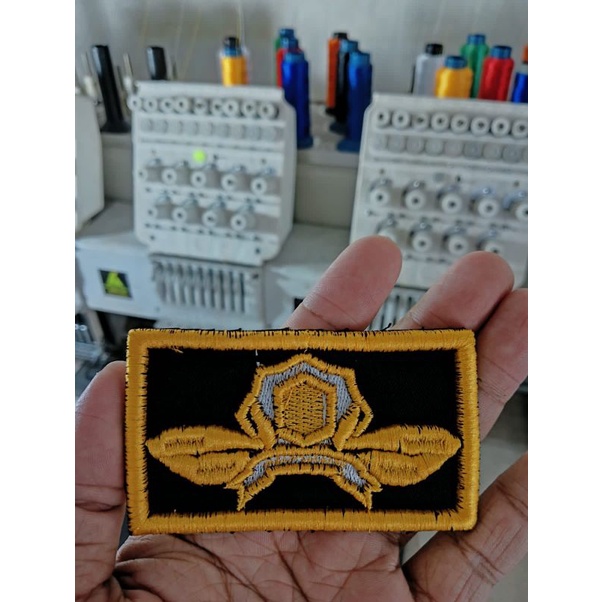 Jual PATCH LOGO BREVET JAGATSAKSANA , BORDIR TIMBUL 3D , KUALITAS PREMIUM | Shopee Indonesia