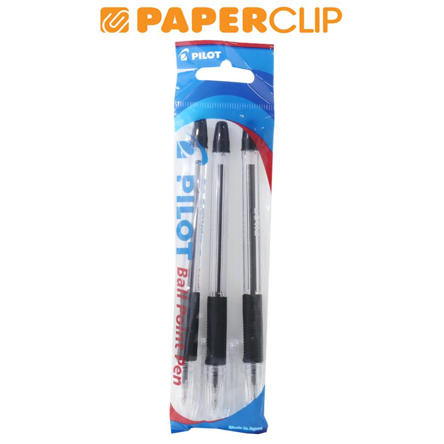Jual PULPEN/BALLPOINT/PEN PILOT PENP-GPL 07 ISI 3 HITAM | Shopee Indonesia