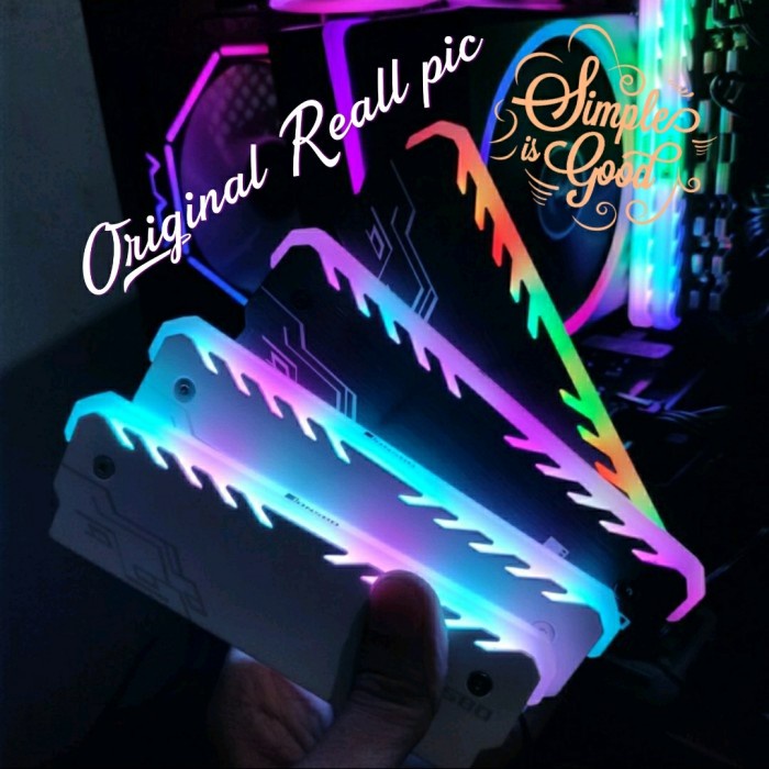 Jual Ram Heatsink Ram Rgb Jonsbo Universal Ddr2 Ddr3 Ddr4 Power 4 Pin ...