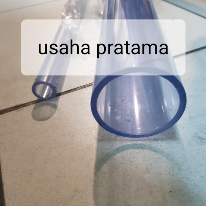 Jual Pipa / Pipa PVC Bening / Clear / Transparan 1 " inchi DN 25 ...