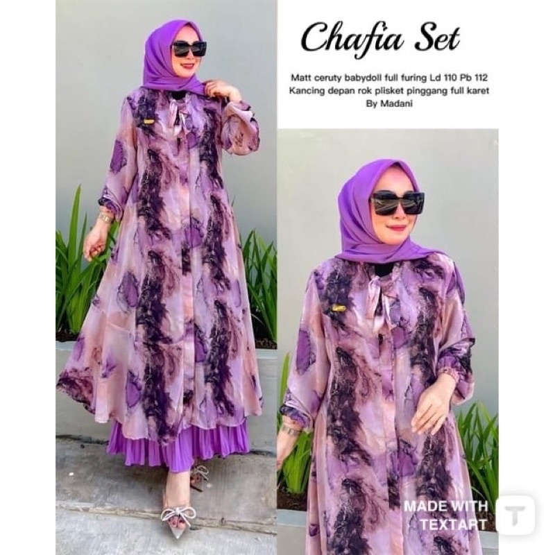 Jual CHAFIA SET (LABEL MADANI ) | Shopee Indonesia