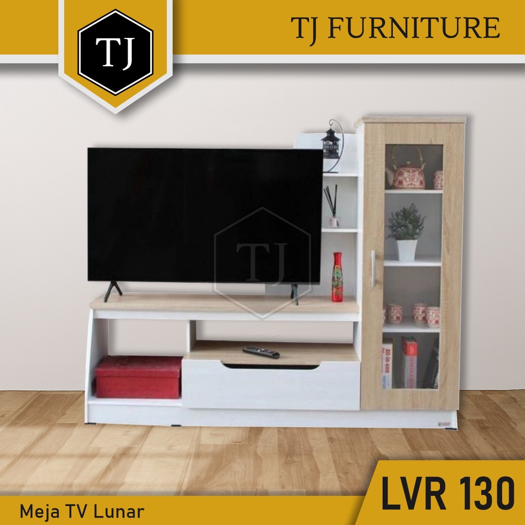 Jual Lunar Meja TV / Rak Display / Buffet TV Kayu Minimalis Serbaguna ...