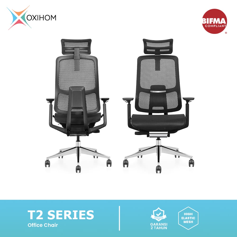 Jual Oxihom T2 Full Mesh Kursi Kantor Kursi Gaming Belajar Jaring ...