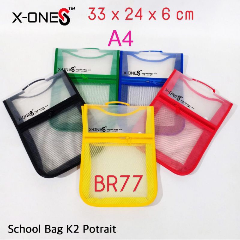 Jual Map Ziper Kancing 2 / School bag Kancing 2 Potrait | Shopee Indonesia