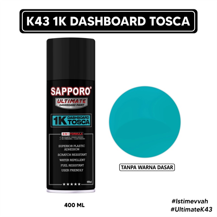 Jual Sapporo Ultimate K43 1K Dashboard Tosca | Shopee Indonesia