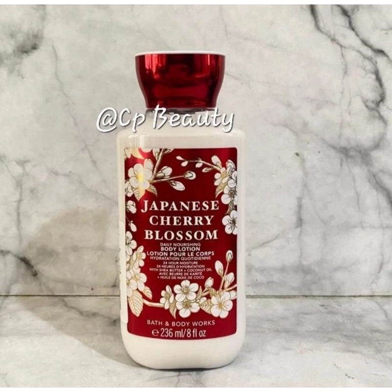 Jual BATH & BODY WORKS BODY LOTION JAPANESE CHERRY BLOSSOM 236ML | Shopee Indonesia