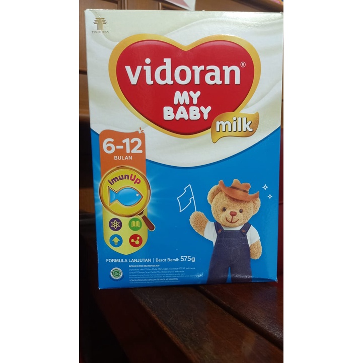 Jual Susu formula susu bayi susu balita Vidoran My Baby 6-12 bulan 575 ...