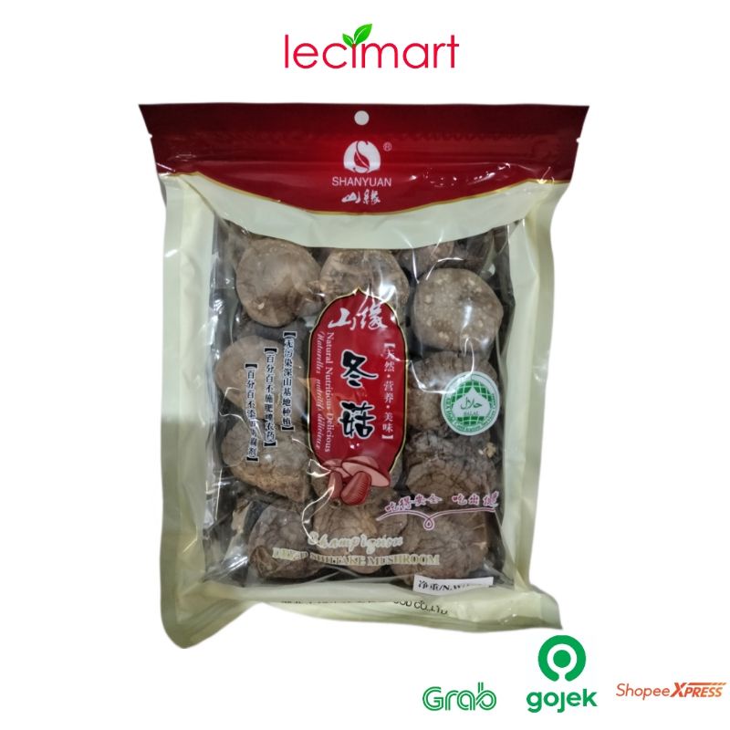 Jual SHANYUAN JAMUR HIOKO KERING 150GR UKURAN 4-5 (DRIED SHITAKE ...