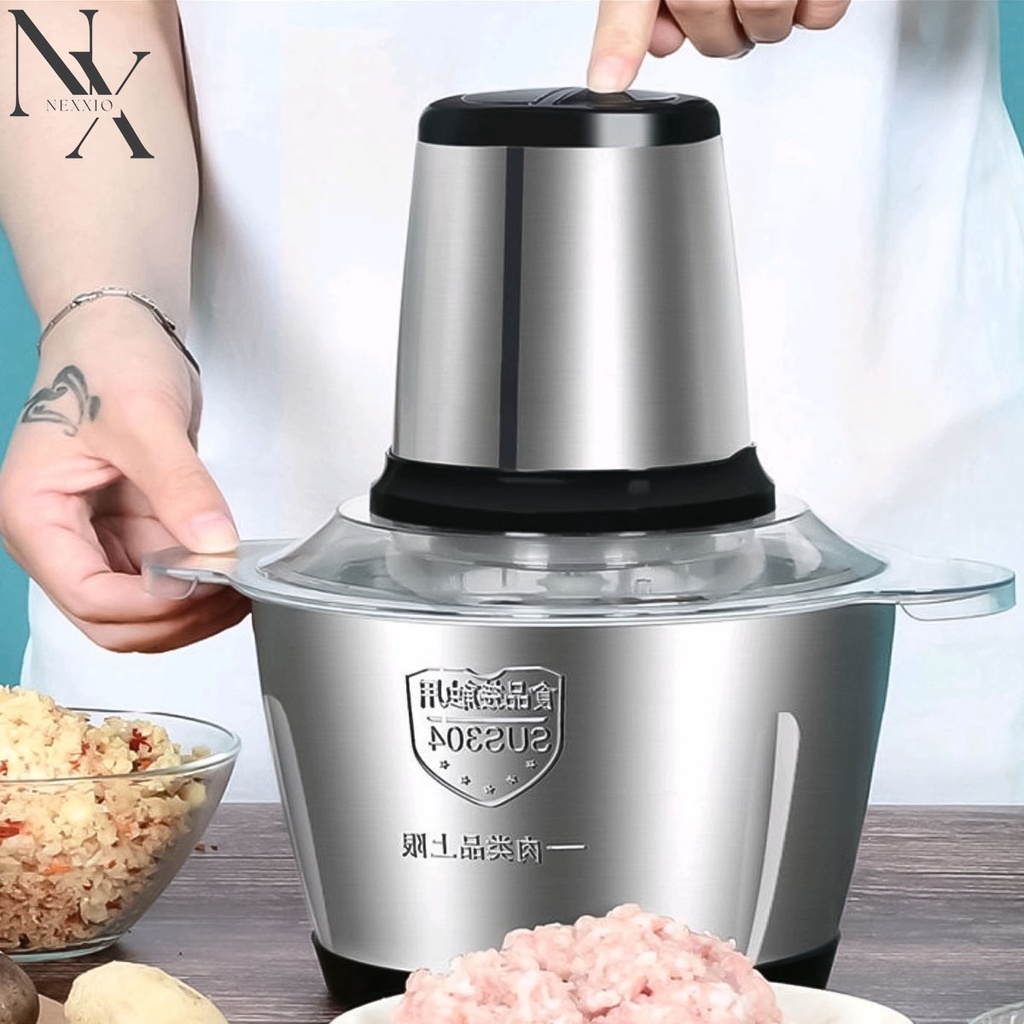 Jual Nexxio Chopper Blender Daging / Chopper Blender Daging Penggiling ...